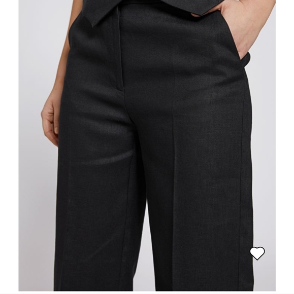 & Other Stories | Pants & Jumpsuits | Straight Press Crease Linen ...